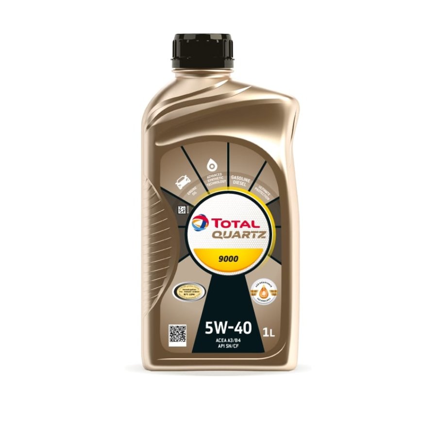 Óleo de motor Total Quartzo 9000 5W40 1L : Norauto.pt