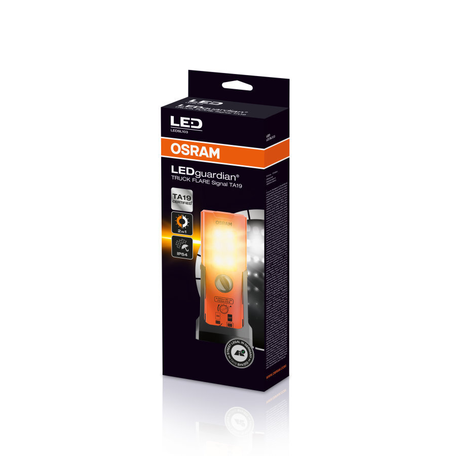 Luz de aviso led OSRAM guardian truck flare signal TA19 - Norauto Luz de aviso led OSRAM guardian truck flare signal TA19 - Norauto