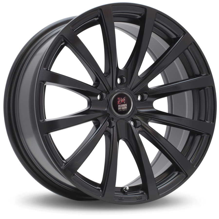 Jante de alumínio 24H DU MANS LMP2 7.5x17 4x114.3 ET35 Preto - Norauto