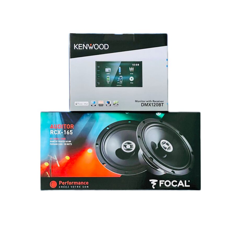 Pack KENWOOD DMX120B e FOCAL RCX-165 - Multimédia & Music - Norauto