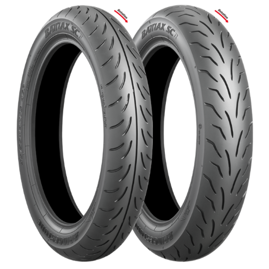 Pneu Scooter 140/70 -13 61P (TL) BRIDGESTONE Battlax SC (Traseiro) - Norauto