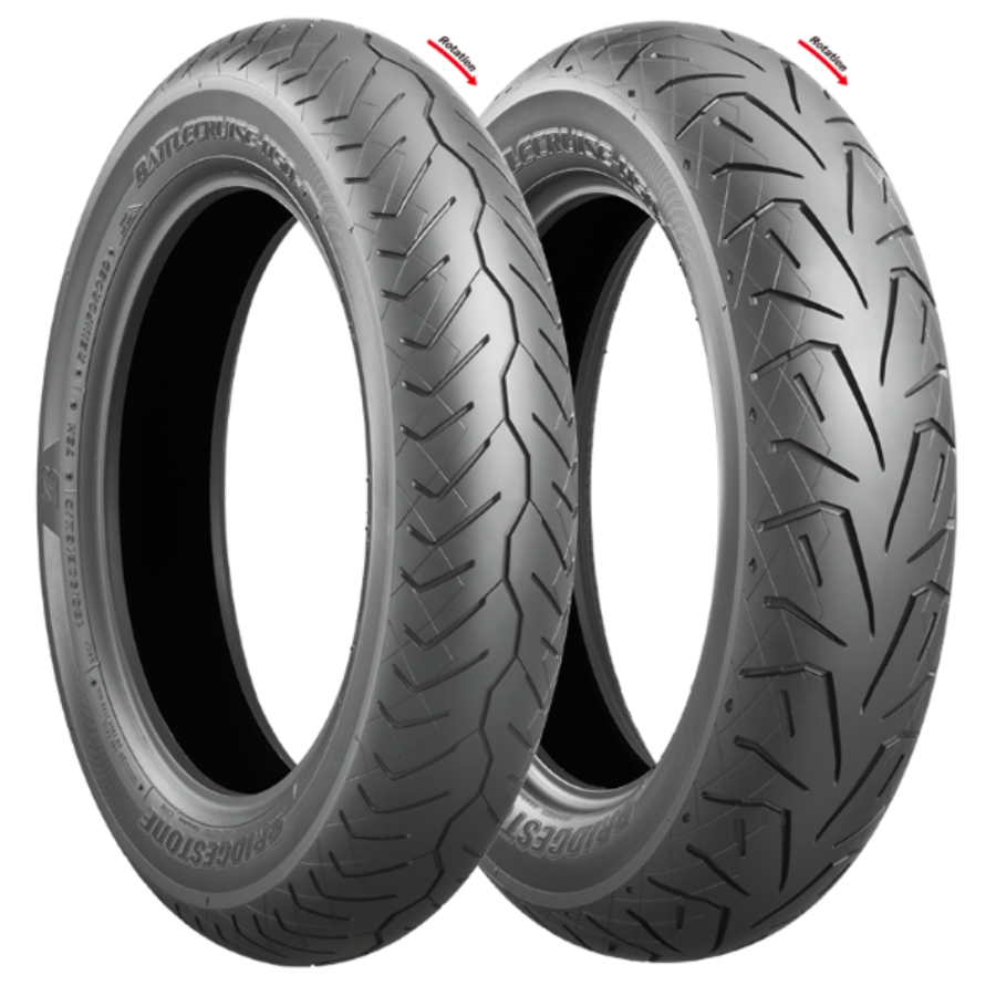 Pneu Moto BRIDGESTONE BATTLECRUISE H50 120/70 R 19 60W TL Traseiro ...