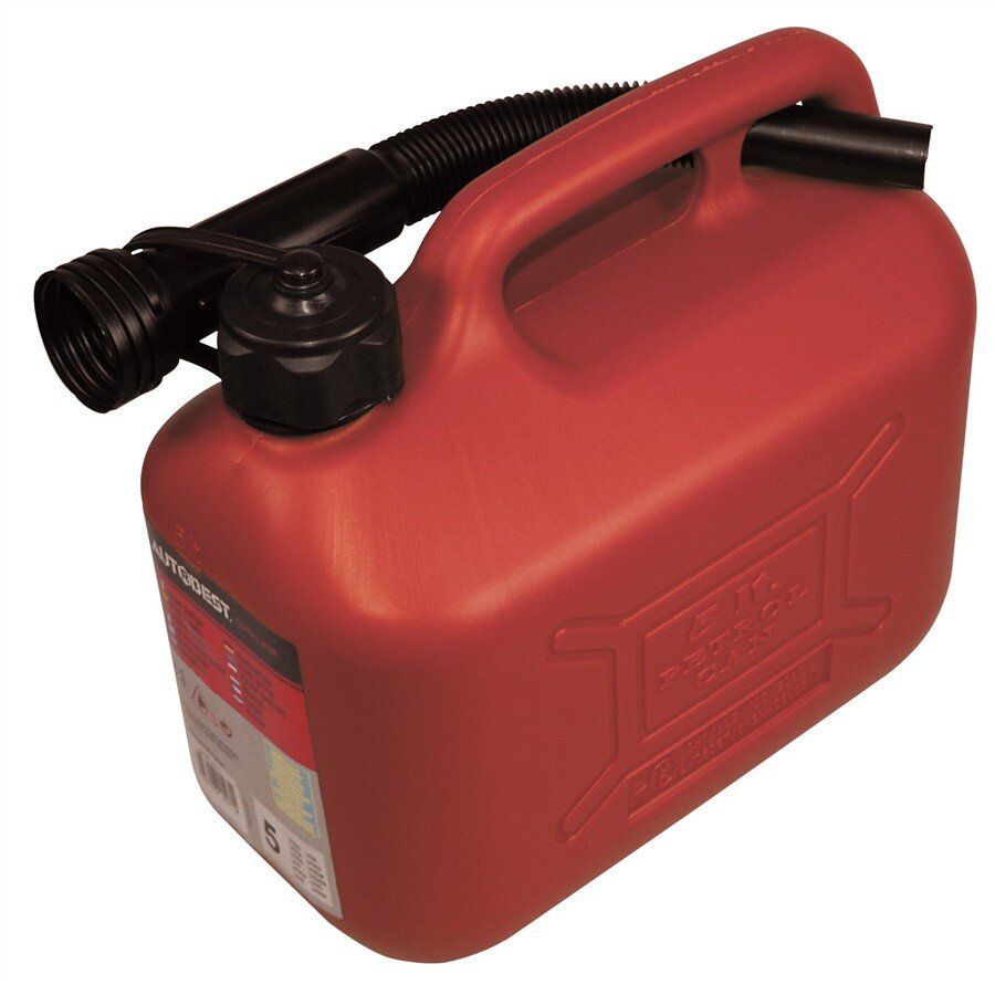 Jerrican de combustível 10L em plástico vermelho AUTOBEST - Norauto
