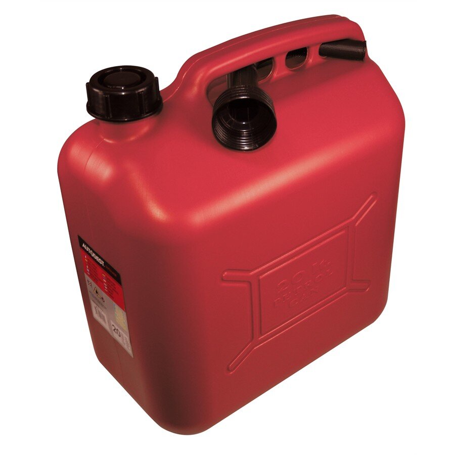 Jerrican de combustível 20L em plástico vermelho AUTOBEST - Norauto