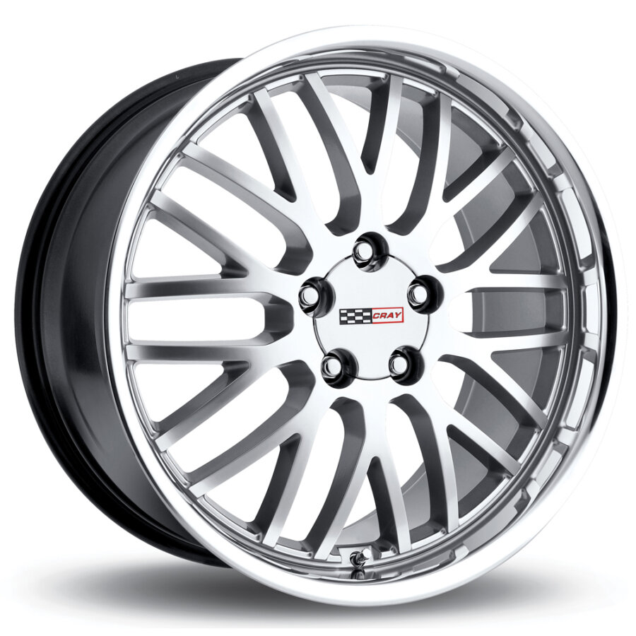 Jante de alumínio CRAY MANTA 10.5x19 5x120.65 ET65 Aresta prateada ...