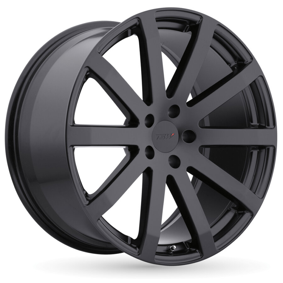 Jante de alumínio TSW BROOKLANDS 8x17 5x112 ET45 Preto mate - Norauto