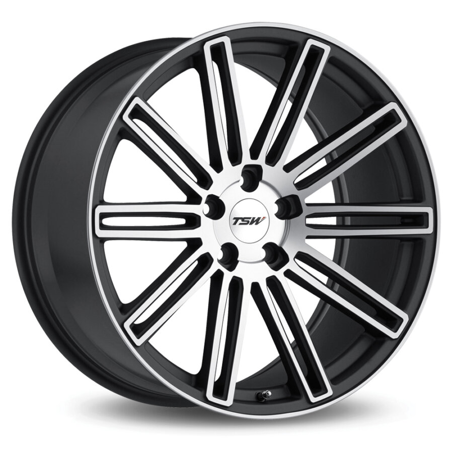 Jante de alumínio TSW CROWTHORNE 8x17 5x112 ET32 Cinzento mate, frente ...