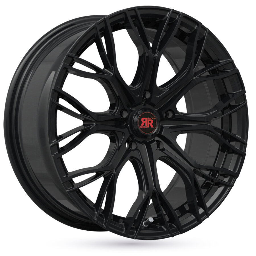 Jante de alumínio RACER MATRIX 7.5x17 4x108 ET25 Preto brilhante - Norauto