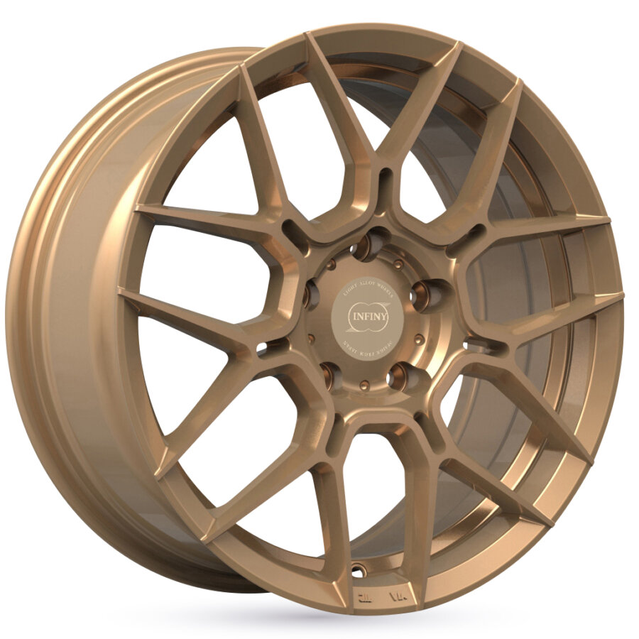 Jante de alumínio INFINY TRAXX 8x18 4x100 ET35 Dourado - Norauto