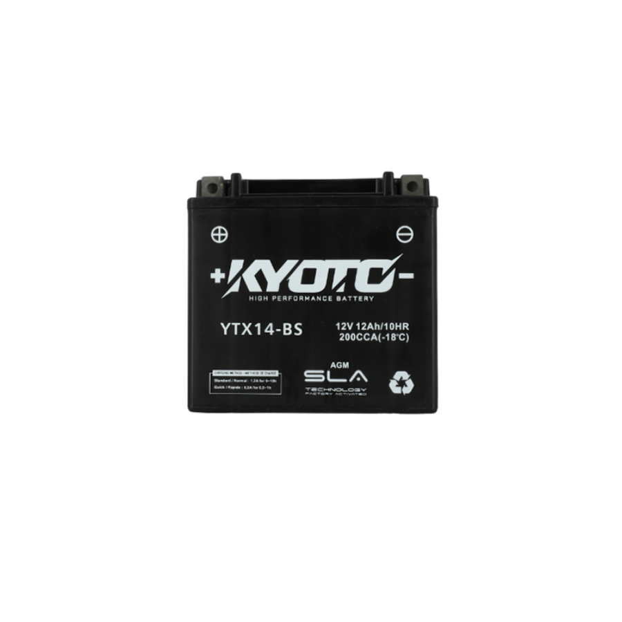 Bateria Moto KYOTO GTX14-BS (SLA/AGM) (Pronta a Usar) - Norauto