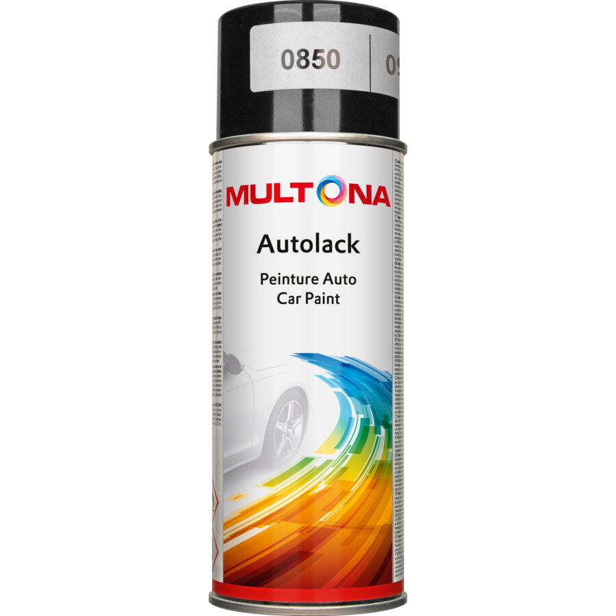 Spray Preto Brilhante MULTONA 400 ml600850 - Norauto