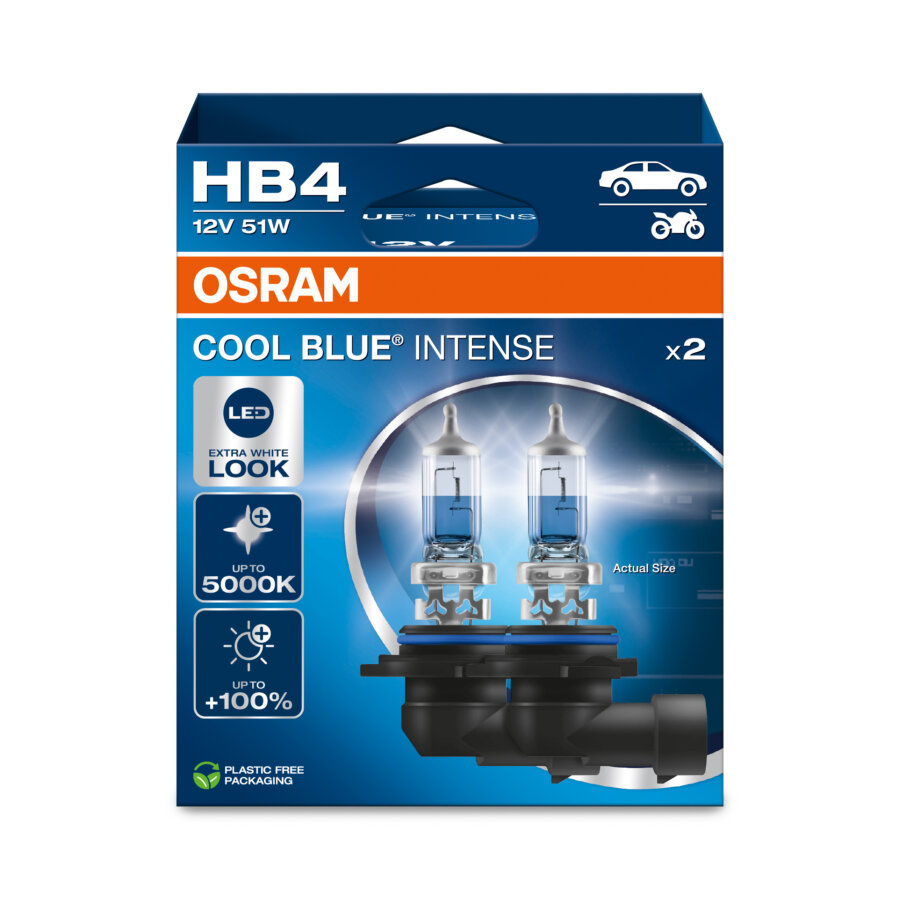 2 lâmpadas HB4 NEXTG OSRAM COOL BLUE - Norauto