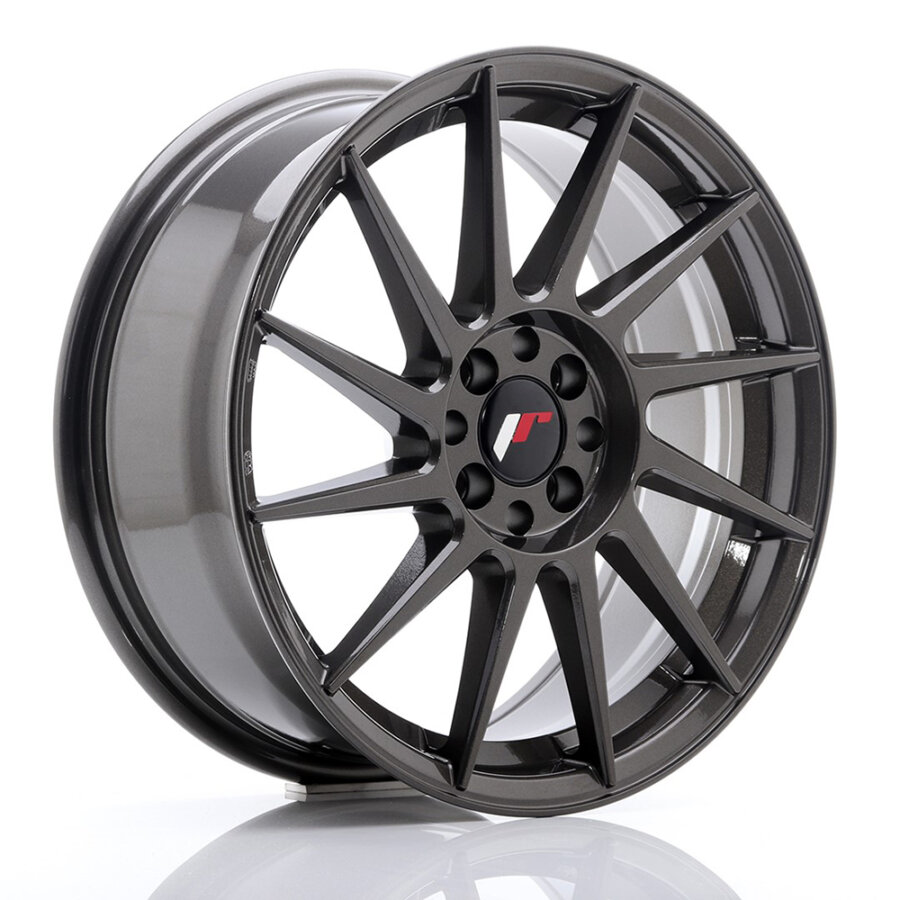 Jante de alumínio JAPAN RACING JR22 7x17 5x100 ET35 Cinzento - Norauto