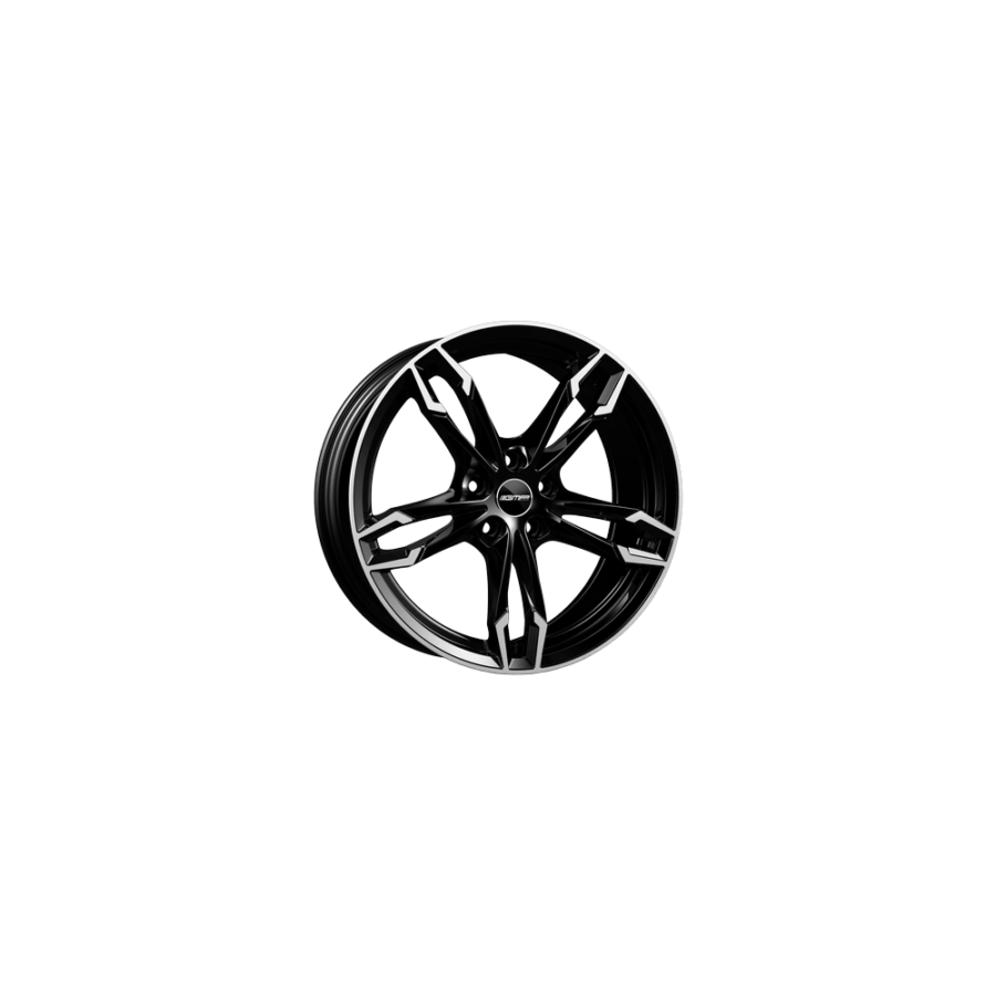 Jante de alumínio GMP DEA 9x19 5x120 ET44 Frente polida preta - Norauto