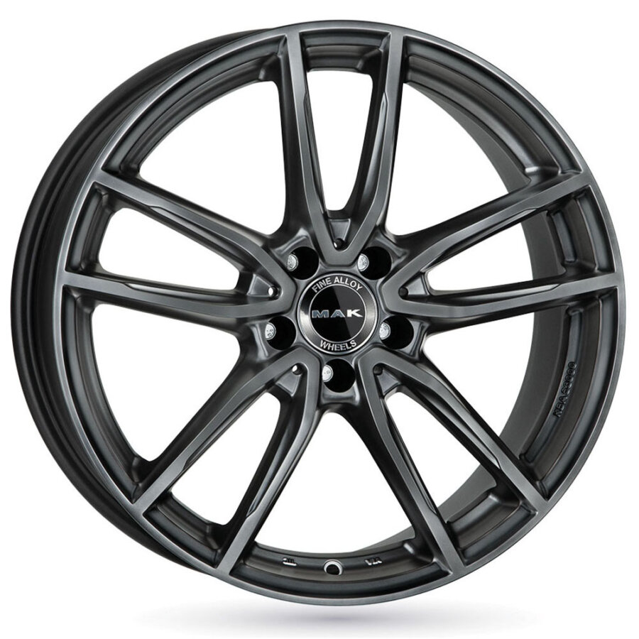 Jante de alumínio MAK EVO 8x20 5x112 ET30 Titânio mate - Norauto