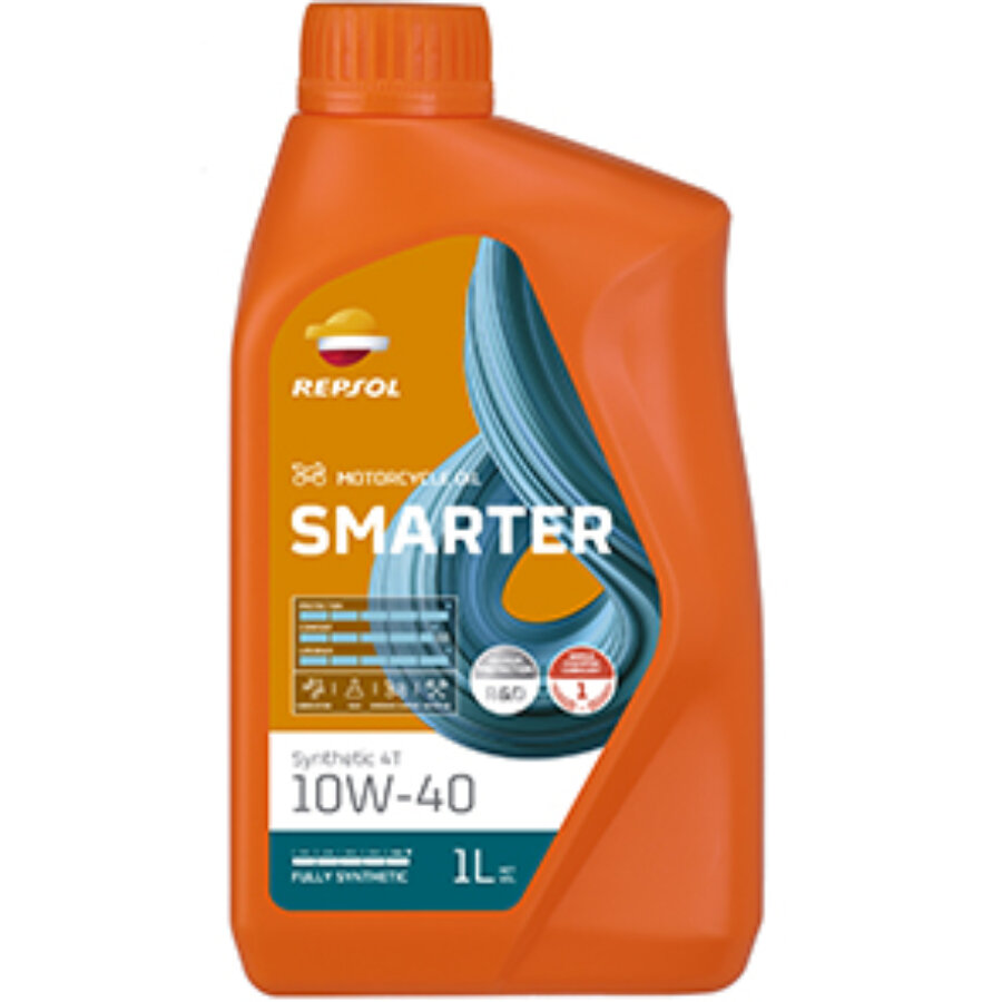 1L REPSOL SMART.SYNT 4T 10W40 - Norauto