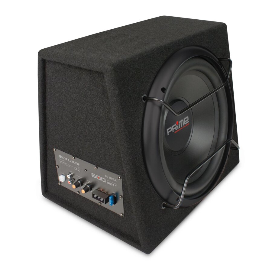Subwoofer amplificado com subwoofer de 30 cm - bobina de voz dupla ...