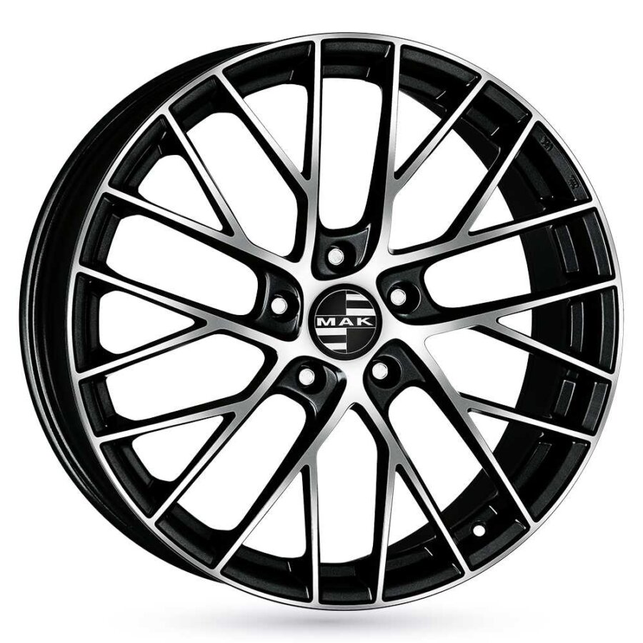 Jante de alumínio MAK MONACO-D 11x20 5x130 ET59 Preto brilhante - Norauto