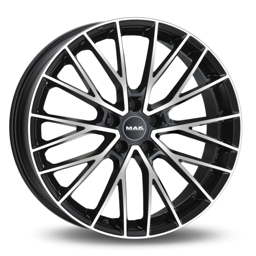 Jante de alumínio MAK SPECIALE 10x22 5x120 ET35 Preto polido - Norauto