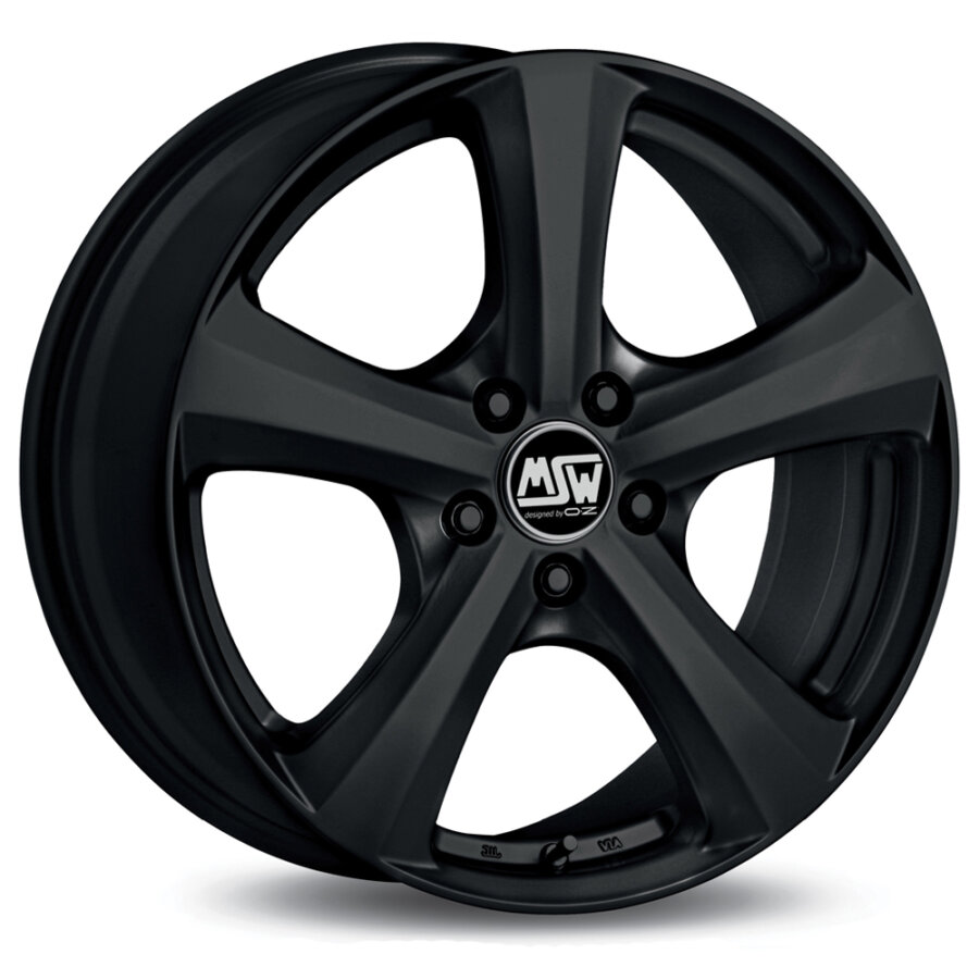 Jante de alumínio MSW MSW 19 8x18 5x108 ET45 Preto mate - Norauto