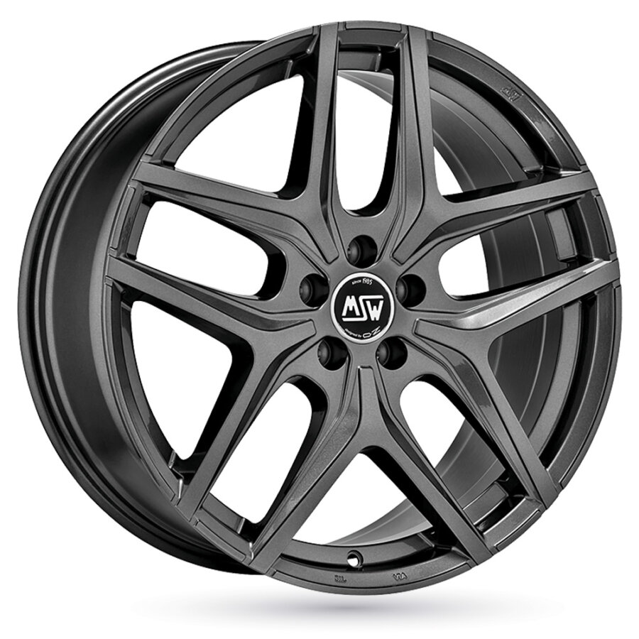 Jante de alumínio MSW MSW 40 8x19 5x108 ET40 Cinzento brilhante - Norauto
