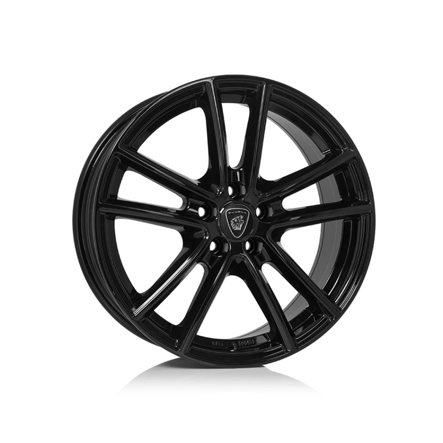 Jante de alumínio ALUETT ALUETT 56 6.5x15 5x100 ET40 Preto brilhante ...
