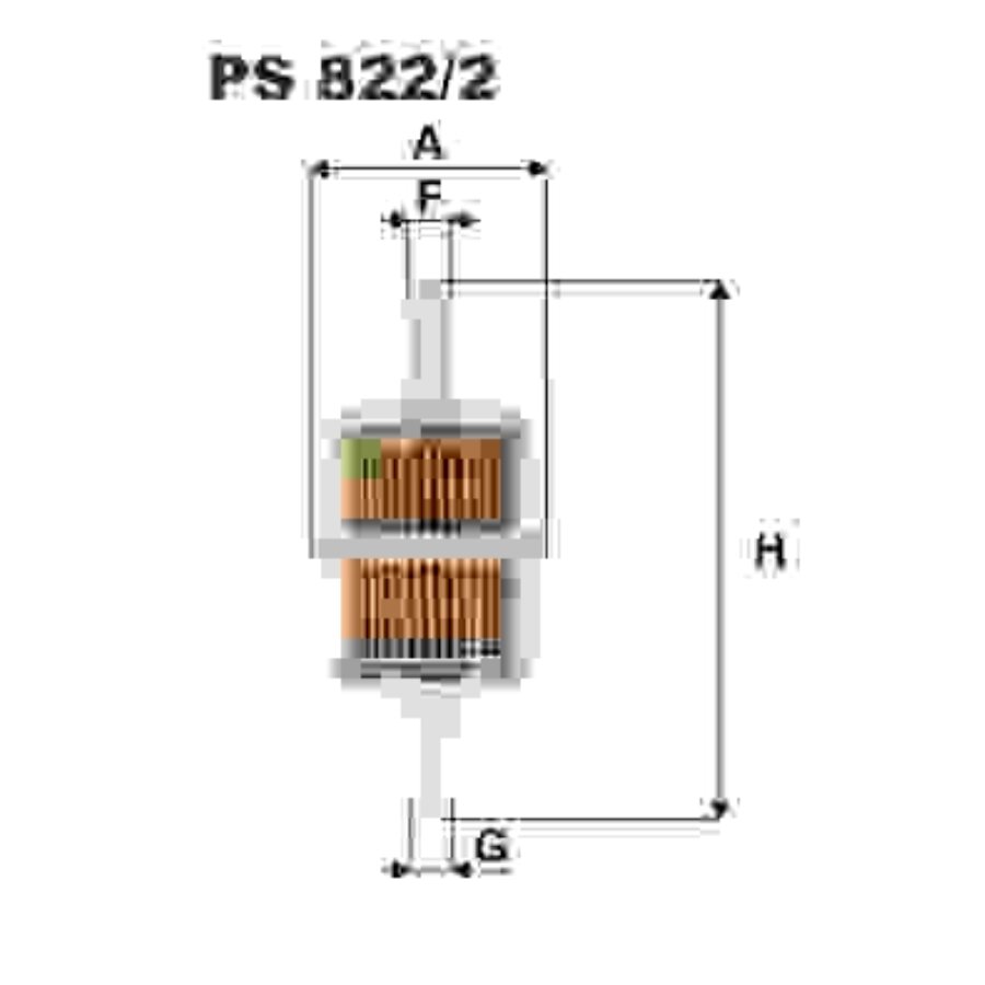 Filtros combustível FILTRON PS822/2 - Norauto